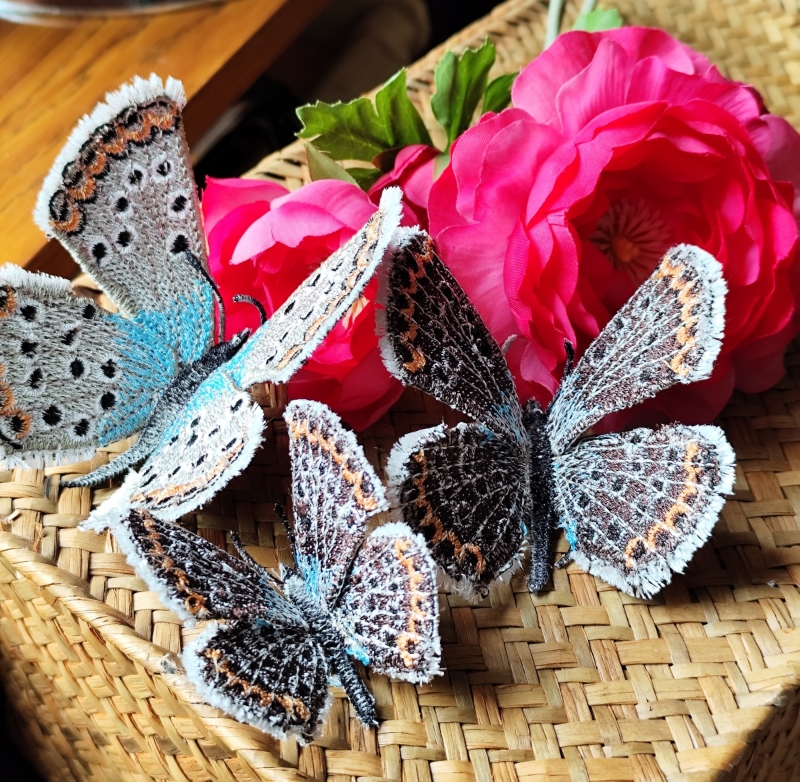 Stickdatei , FSL, Schmetterling